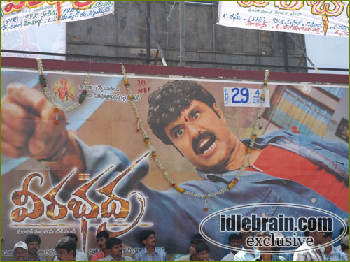 Veerabhadra posters - Telugu cinema News - Bala Krishna, Sada & Tanu ...