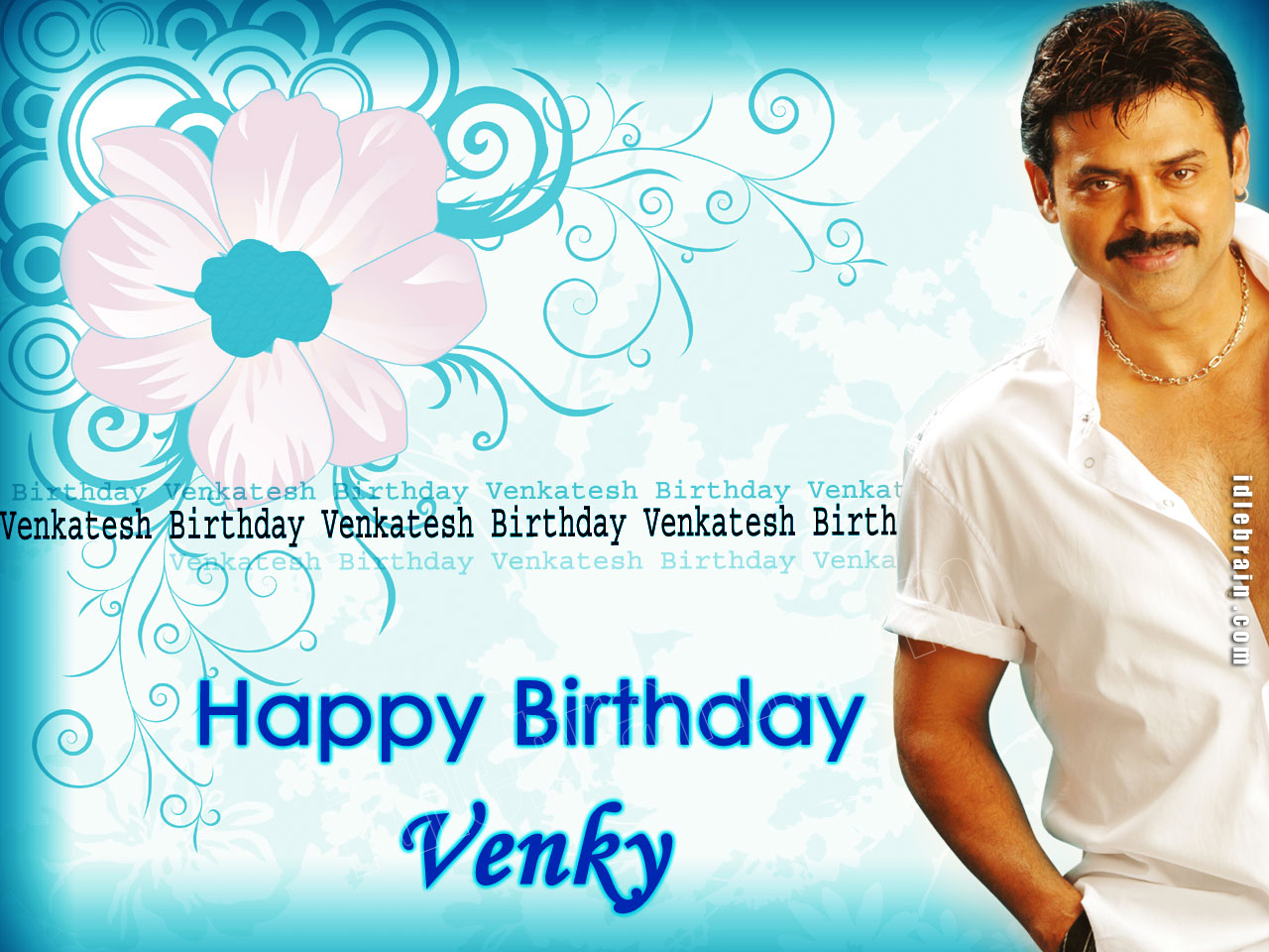 Venkatesh Birthday 2008 - Telugu film wallpapers - Telugu cinema hero