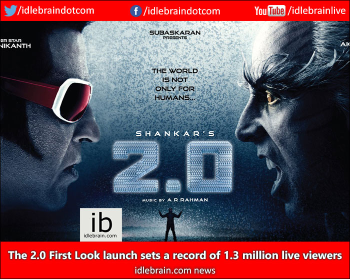 The 2.0 First Look launch sets a record of 1.3 million live viewers ...