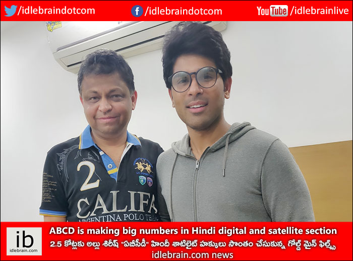ABCD is making big numbers in Hindi digital and satellite section ...