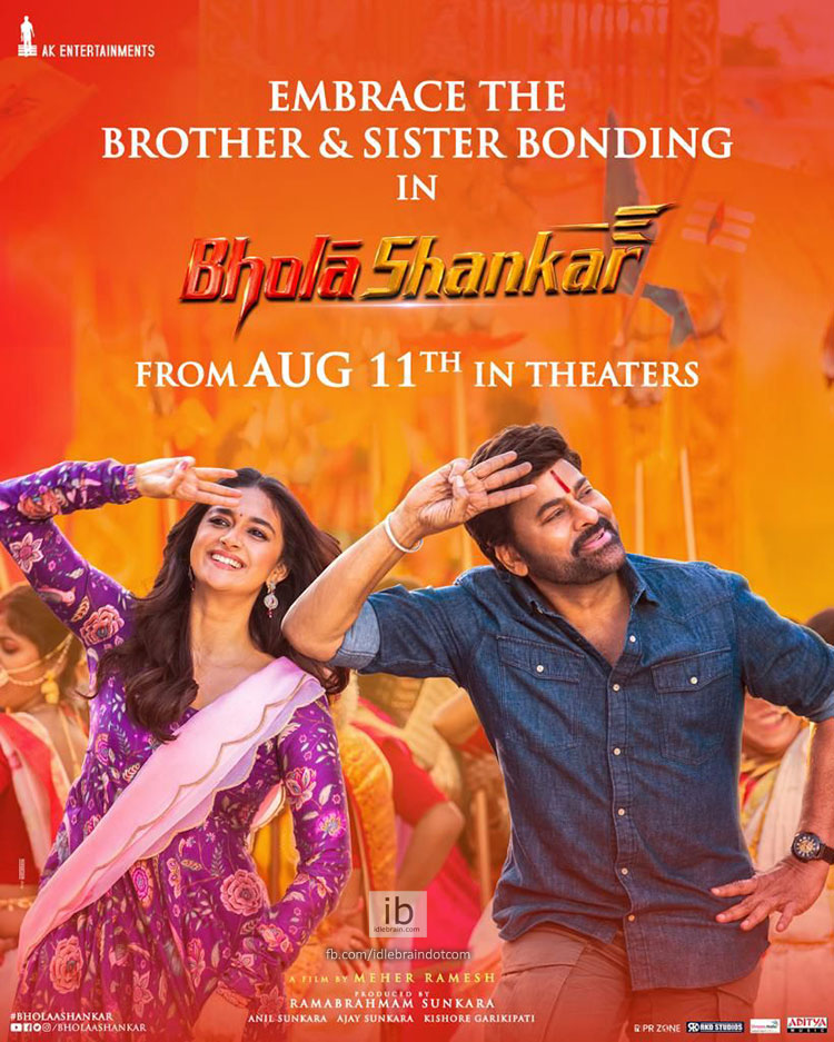 Megastar Chiranjeevi, Keerthy Suresh’s Bonding To Be A Major Attraction In Bholaa Shankar ...