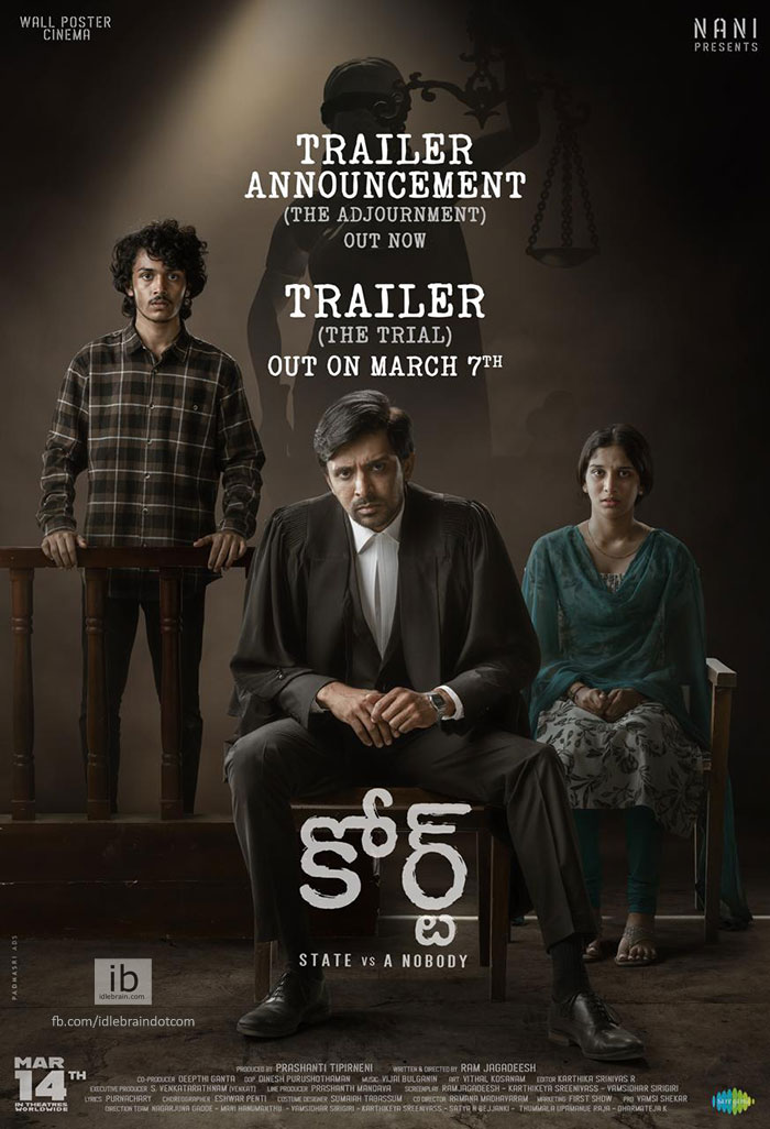 Nani Presents 'Court - State vs A Nobody' - Impressive Trailer ...