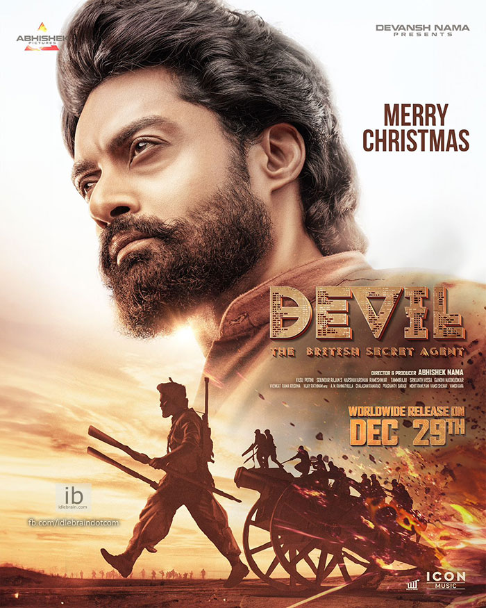 Devil Merry Christmas Poster - idlebrain.com