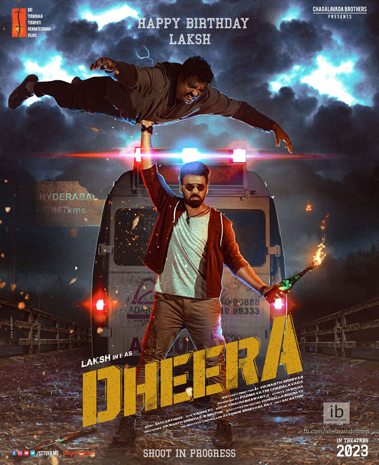 'Dheera' First Look Released On The Occasion Of Laksh Chadalavada's ...