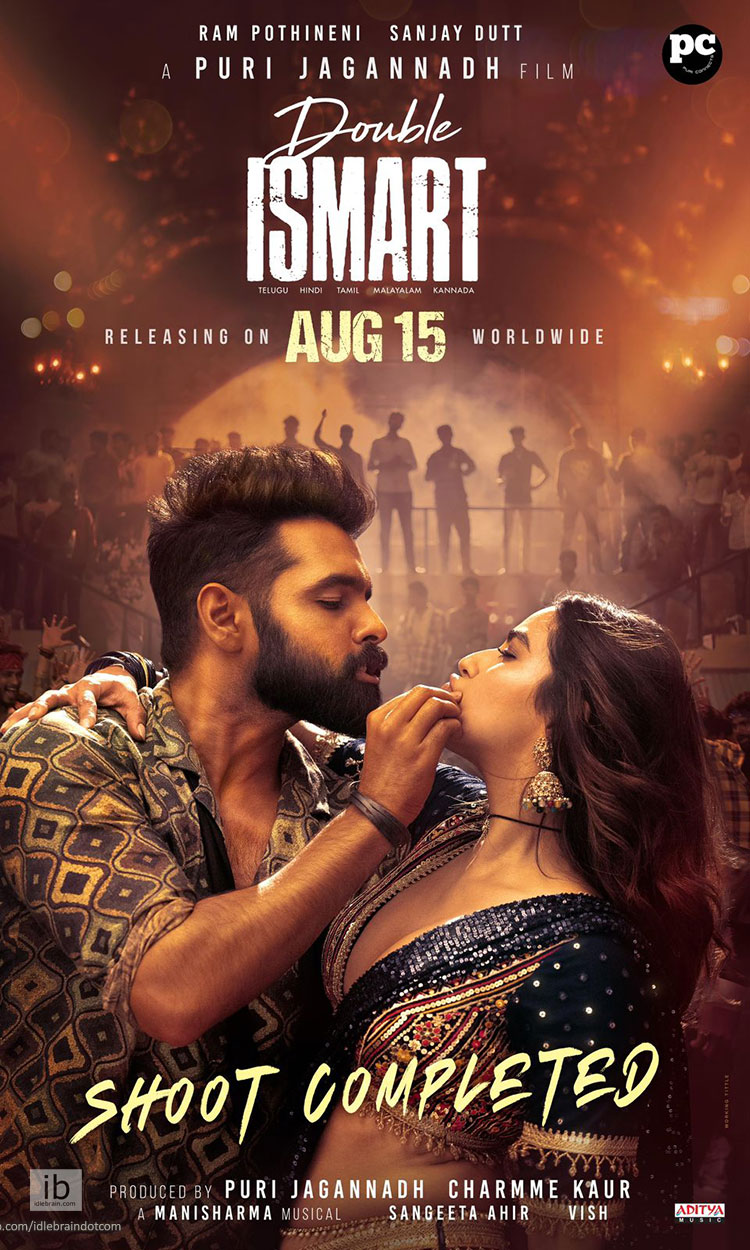 Ram - Puri Jagannadh Double Ismart Shoot Completed - idlebrain.com