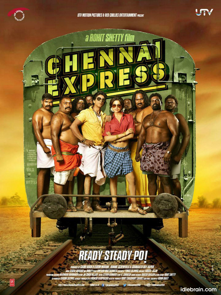 SRK's Chennai Express first look - Telugu cinema news