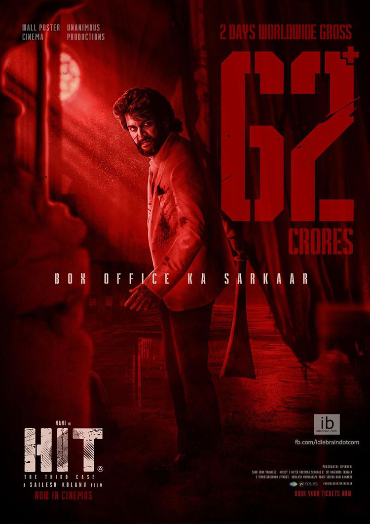 Natural Star Nani's HIT: The 3rd Case Shatters Expectations With Unstoppable Box Office Blitz ...