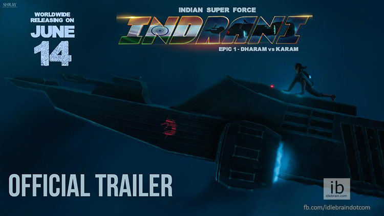Indrani trailer promises a superhero tale set in the future - idlebrain.com