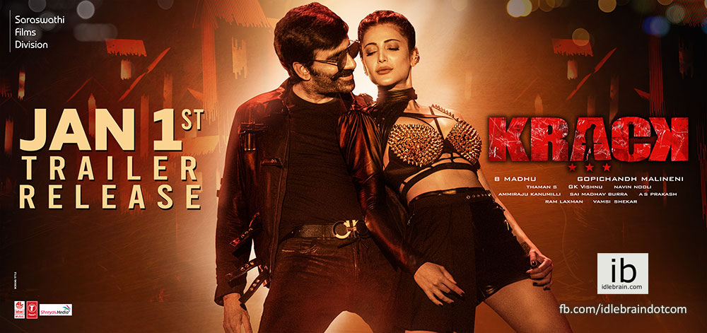 Ravi Teja, Gopichand Malineni’s Krack Trailer To Be Out On January 1st ...