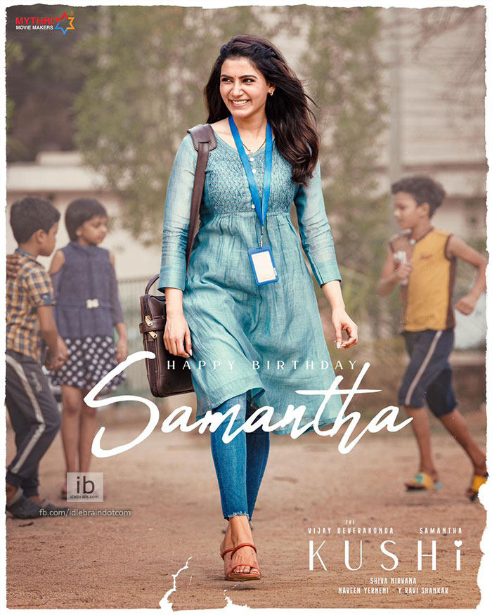 Samantha looks Bright & Beautiful in Birthday Special Poster from ...