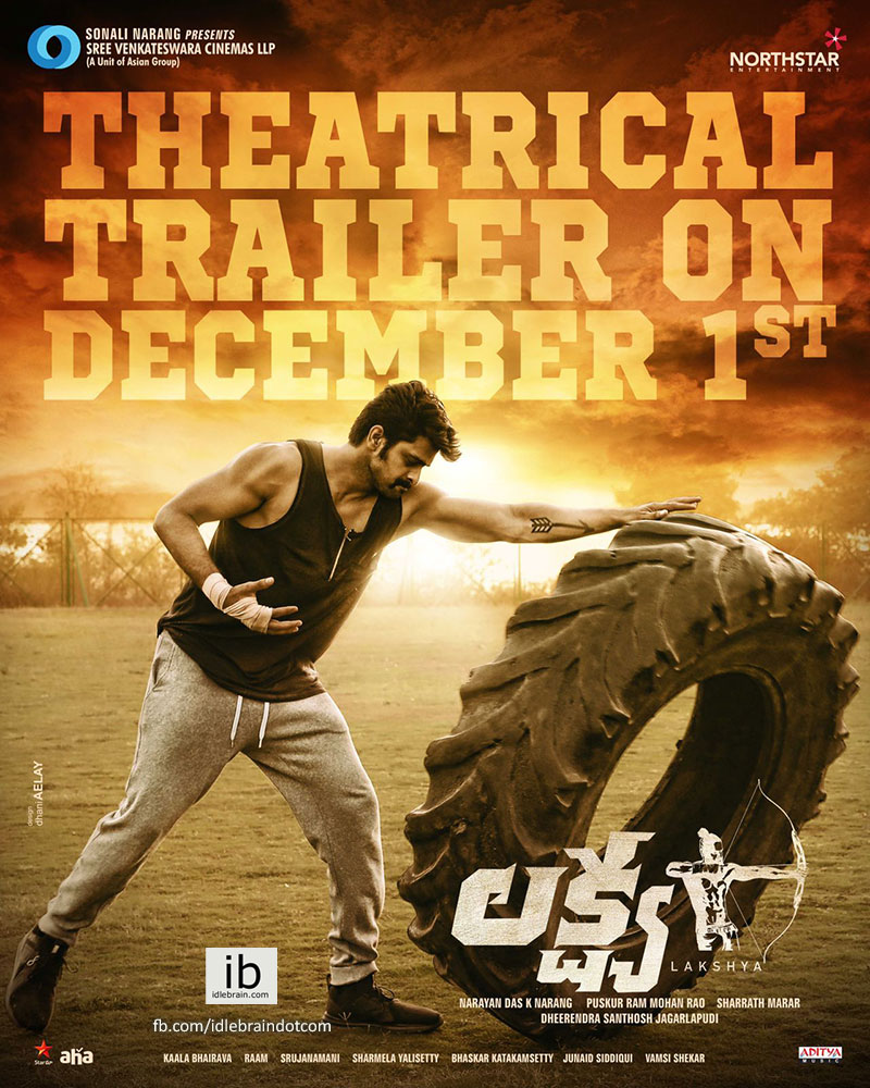 Naga Shaurya's 'LAKSHYA' Theatrical Trailer On December 1st - idlebrain ...
