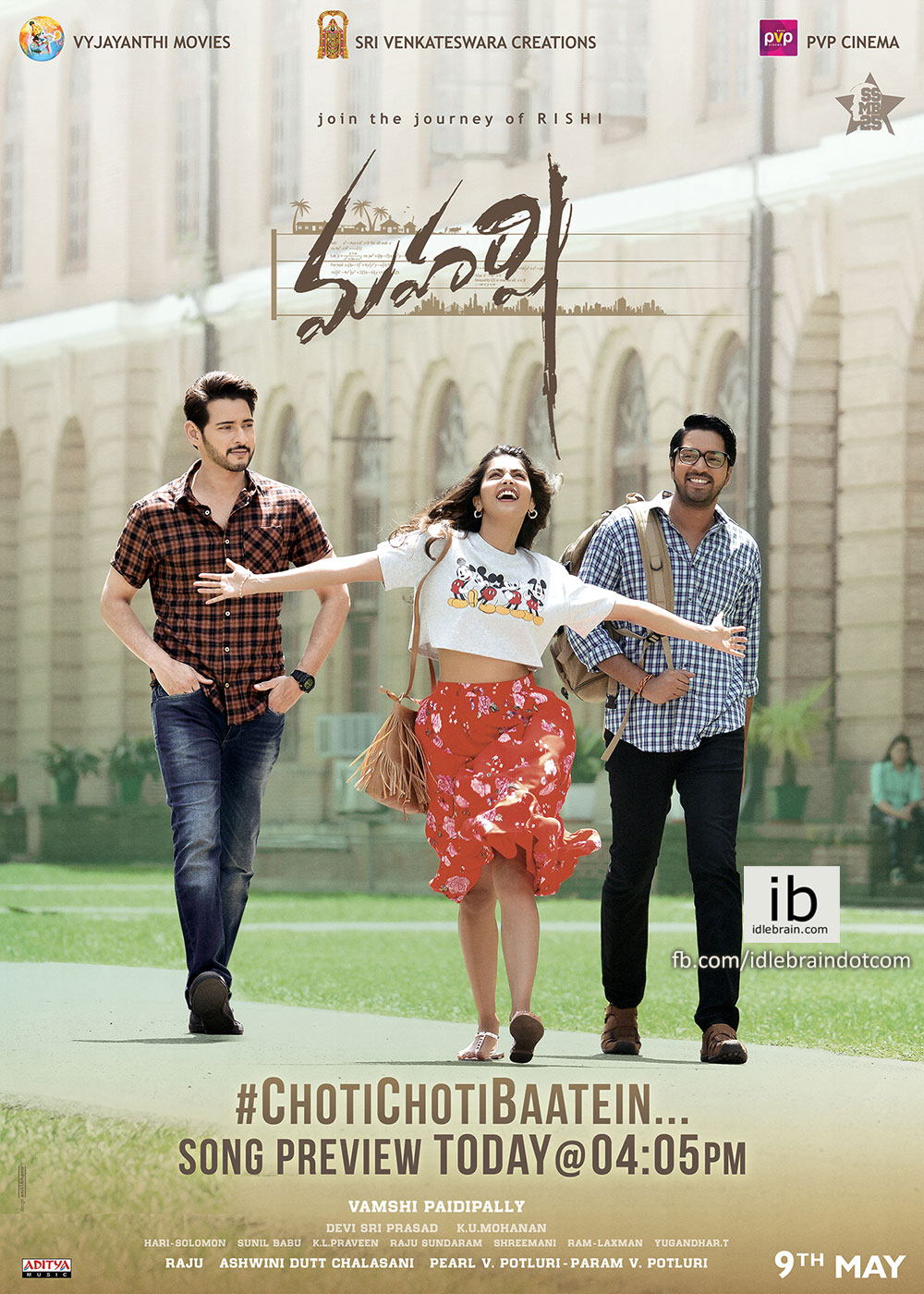 Maharshi new poster - idlebrain.com news