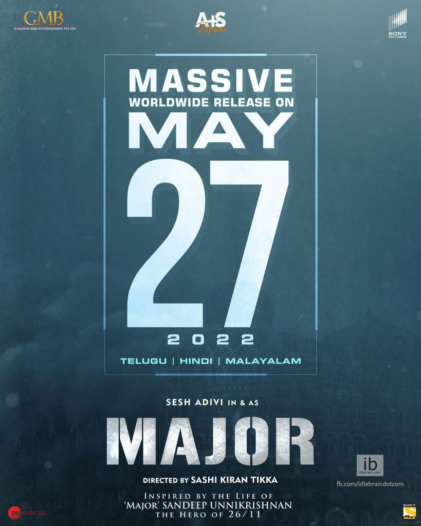 Major To Release On May 27th - idlebrain.com