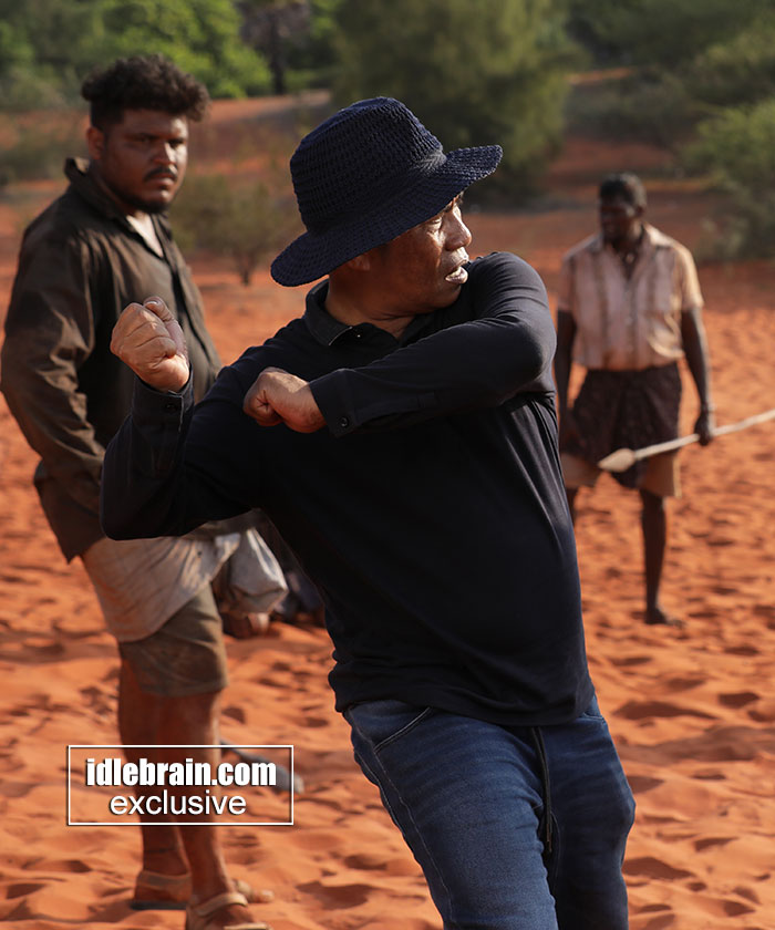 Victory Venkatesh's 'Naarappa' At 12,000 Acre Therikaadu Red Desert ...