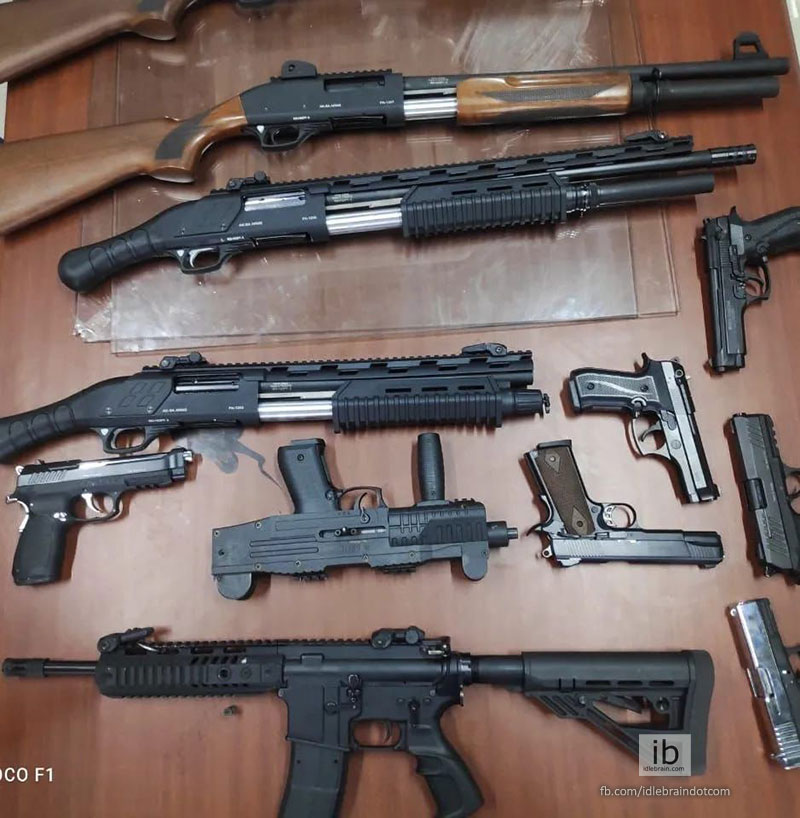 Nikhil Takes Live Weapon Training For Garry BH, Ed Entertainments ...