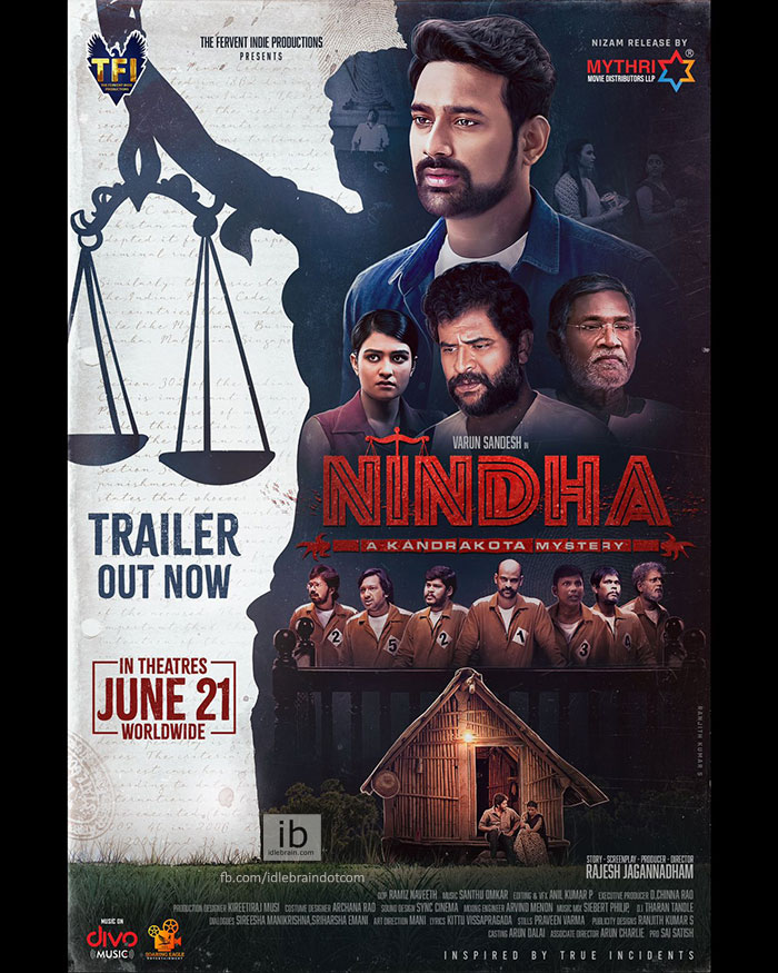 Nindha trailer promises a gripping mystery drama - idlebrain.com
