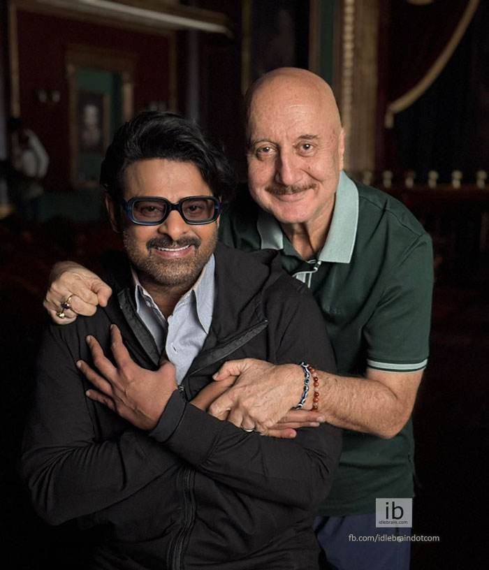 Bollywood Legend Anupam Kher Comes On Board For Rebel Star Prabhas ...