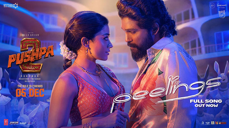 Icon Star Allu Arjun Peelings Song Released from India Biggest Film Pushpa 2: The Rule ...