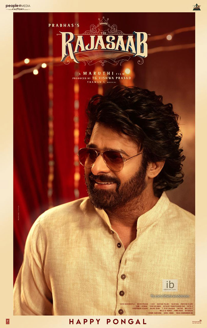 Rebel Star Prabhas' New Poster from "The Raja Saab" Released with Makar ...