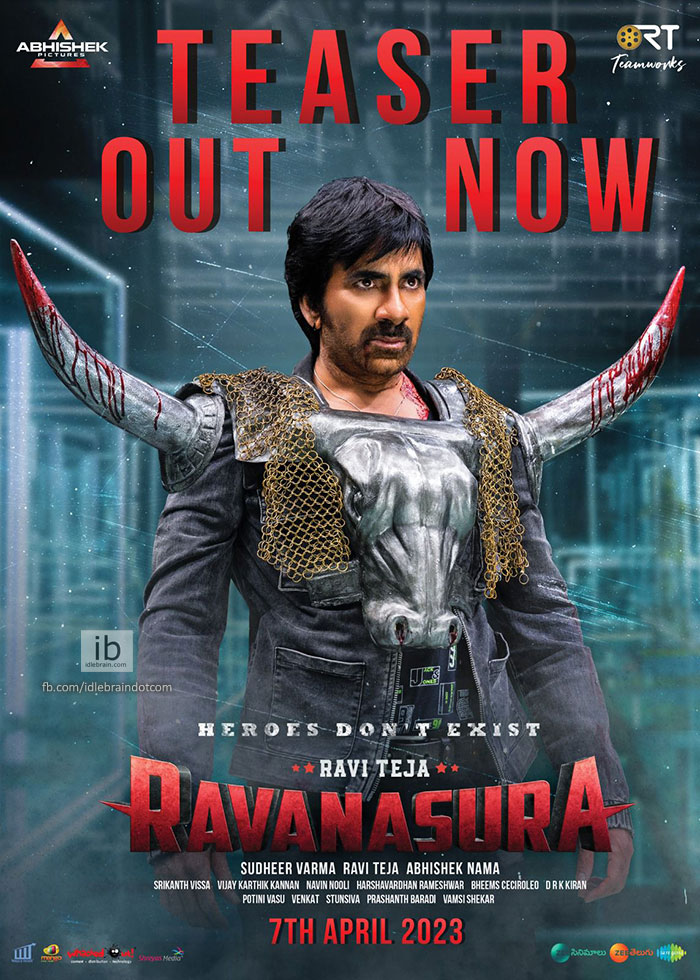 Mass Maharaja Ravi Teja, Sudheer Varma, Abhishek Pictures, RT Team ...