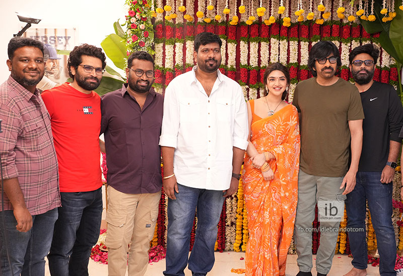 Sithara Entertainments' Launch Mass Maharaja Ravi Teja's Landmark Film ...