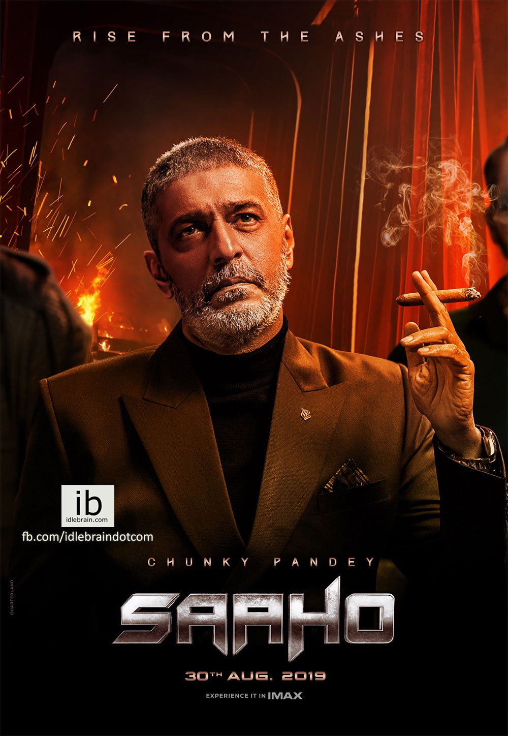 Saaho Character poster: Chunky Panday - idlebrain.com news