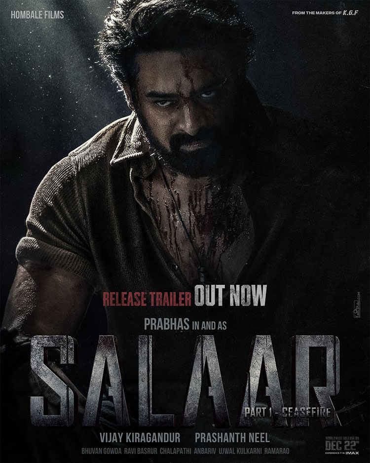 Adrenaline meets action in Salaar release trailer - idlebrain.com