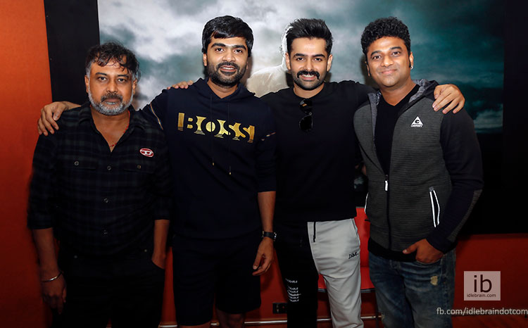 Simbu sings Bullet song for Ram Pothineni's The Warriorr - idlebrain.com
