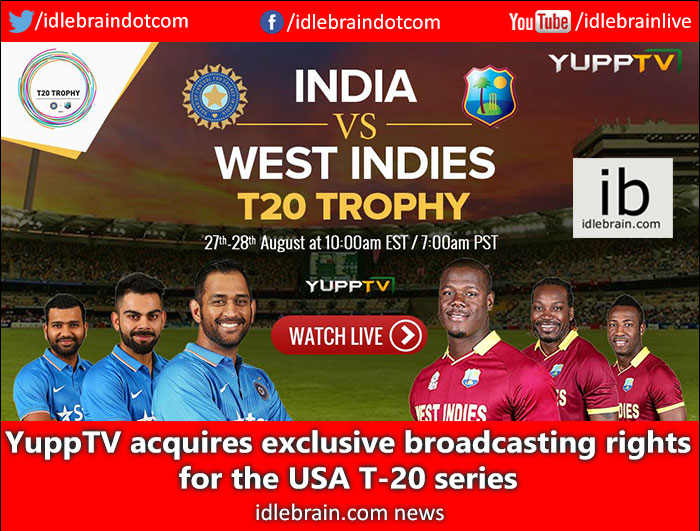 YuppTV acquires exclusive broadcasting rights for the USA T-20 series ...