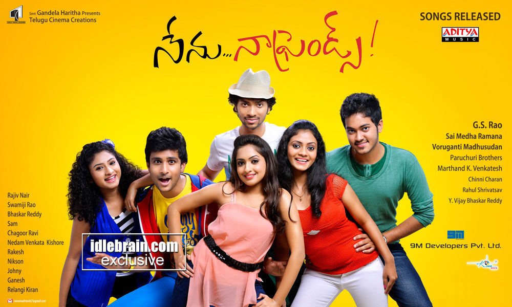 Nenu Naa Friends Posters gallery - Telugu cinema - Sandeep, Siddharth Varma, Ravi, Harish ...