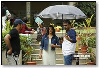 Sabari working stills photo gallery - Telugu cinema - Varalaxmi Sarathkumar