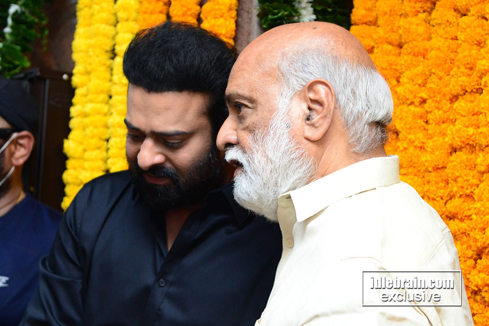 Telugu film celebrities pay homage to Krishnam Raju garu - Telugu cinema