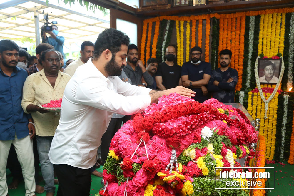 Telugu film celebrities pay homage to Krishnam Raju garu - Telugu cinema