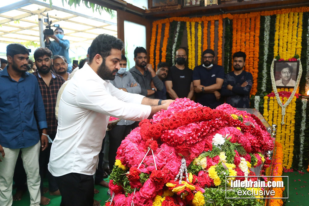 Telugu film celebrities pay homage to Krishnam Raju garu - Telugu cinema