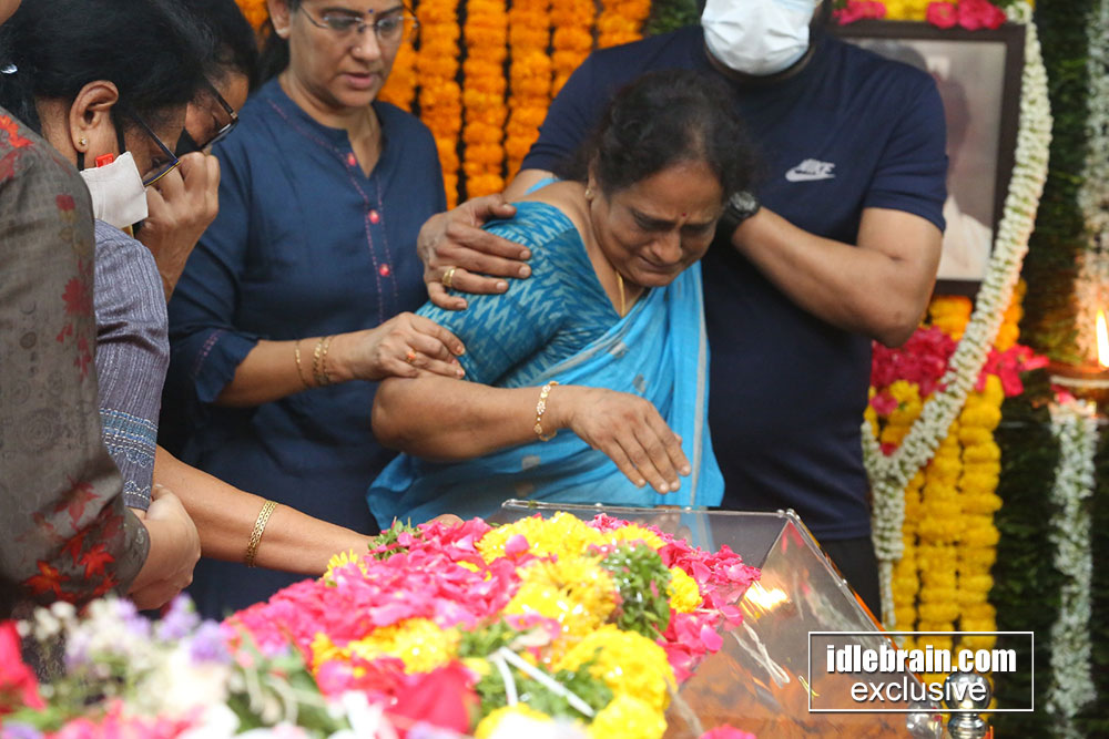Telugu film celebrities pay homage to Krishnam Raju garu - Telugu cinema