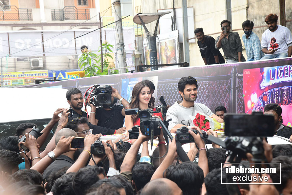 Liger trailer launch - idlebrain.com