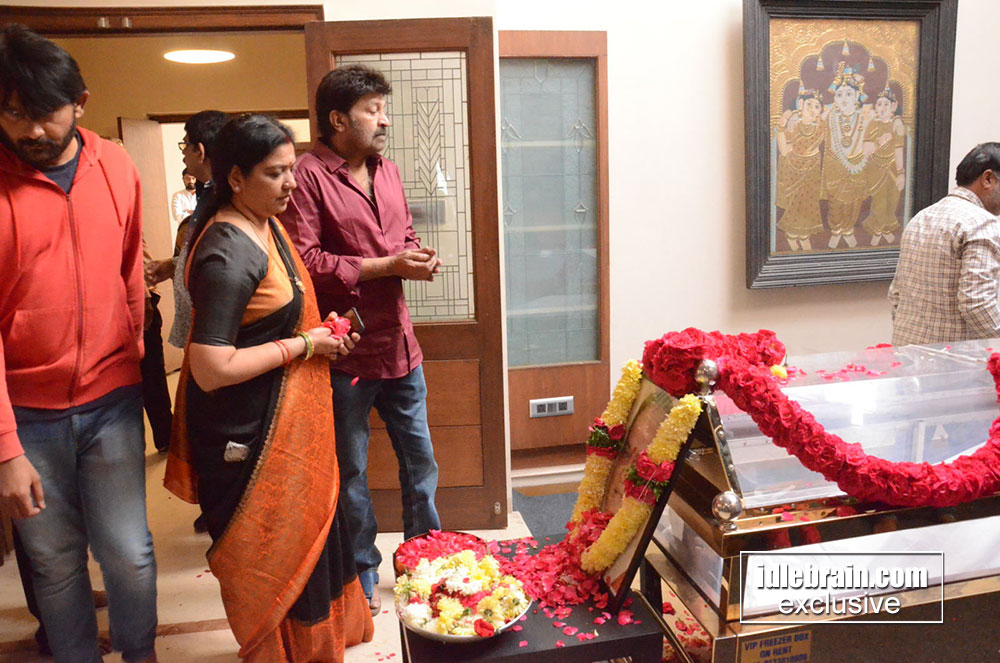 Celebrities pay homage to Chalapathi Rao - Telugu cinema