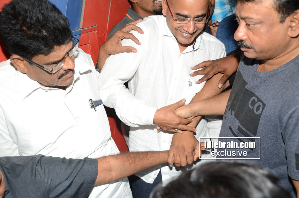 Lakshmi’s NTR team at Sandhya 35MM, RTC X Roads, Hyderabad - Telugu cinema